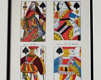 18th Century Playing Cards - Etsy