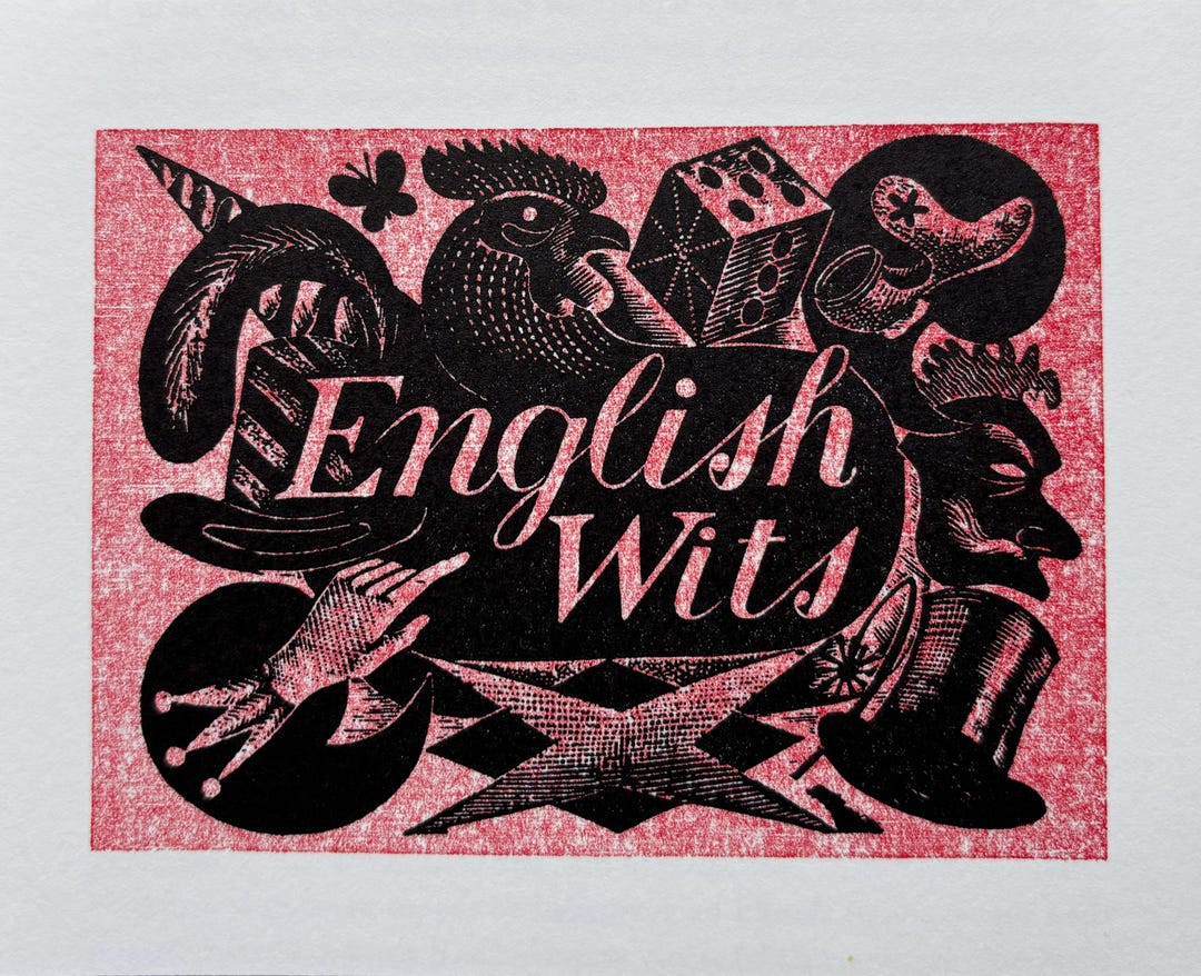Eric Ravilious Original Woodcut - Image 4.25 X 3 Inches - Etsy