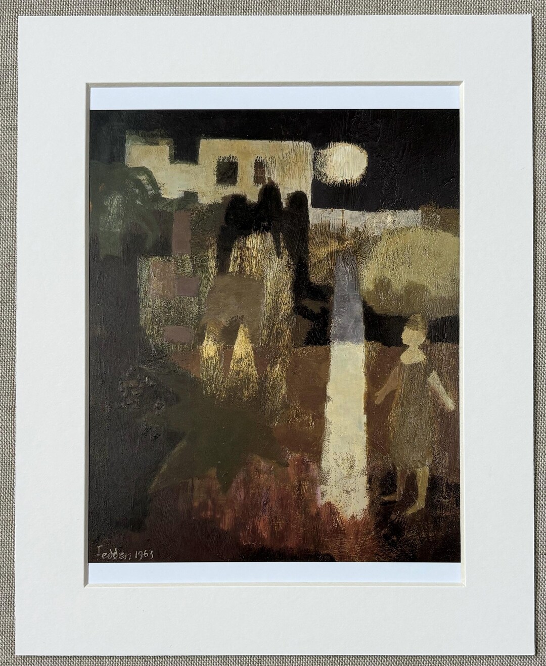 Vintage Mary Fedden Painting Print - Stella by Moonlight, 1963 ...
