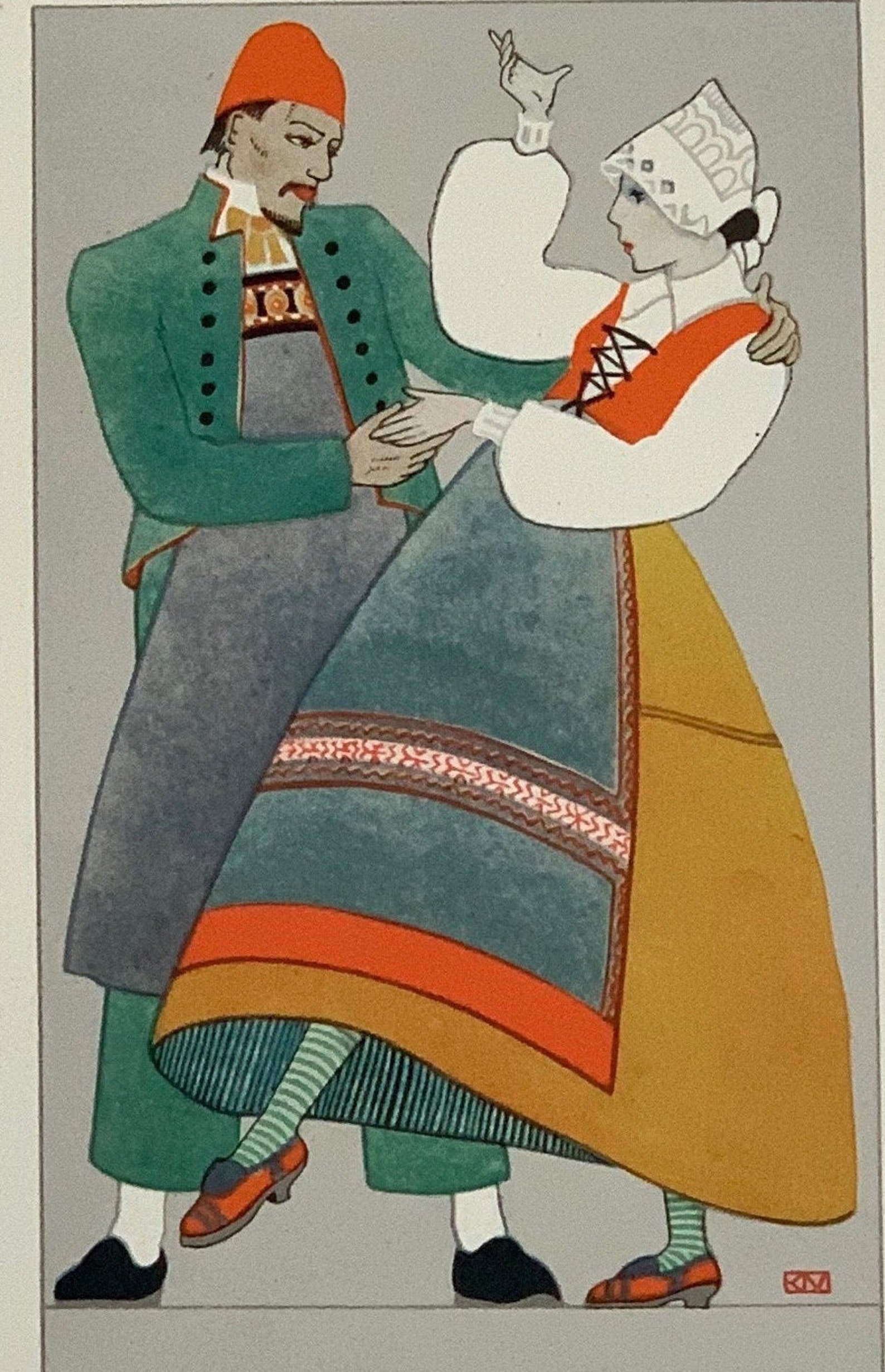 Original 1931 Vintage Coloured Lithograph Print Traditional - Etsy UK