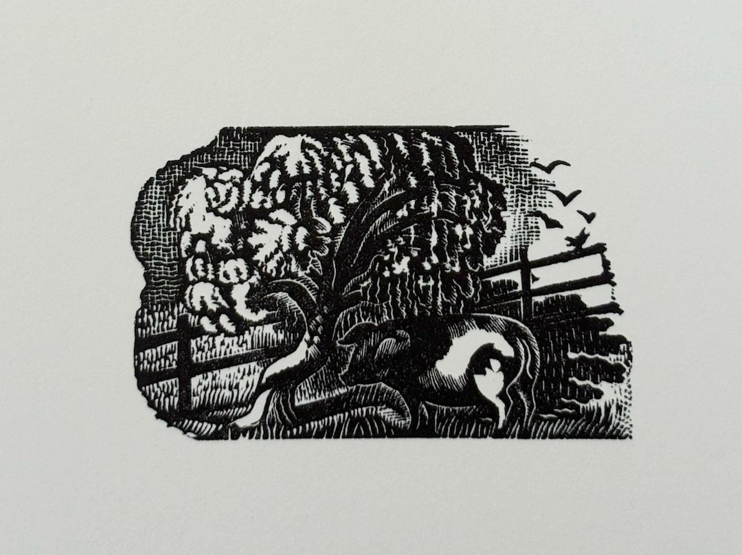 Eric Ravilious Original Woodcut - Available Mounted & Matted - 10 X 8 ...