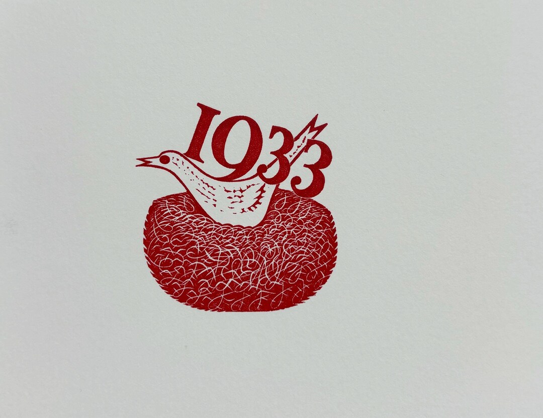 Eric Ravilious Original Woodcut - Size 5.75 X 4.5 Inches - Etsy