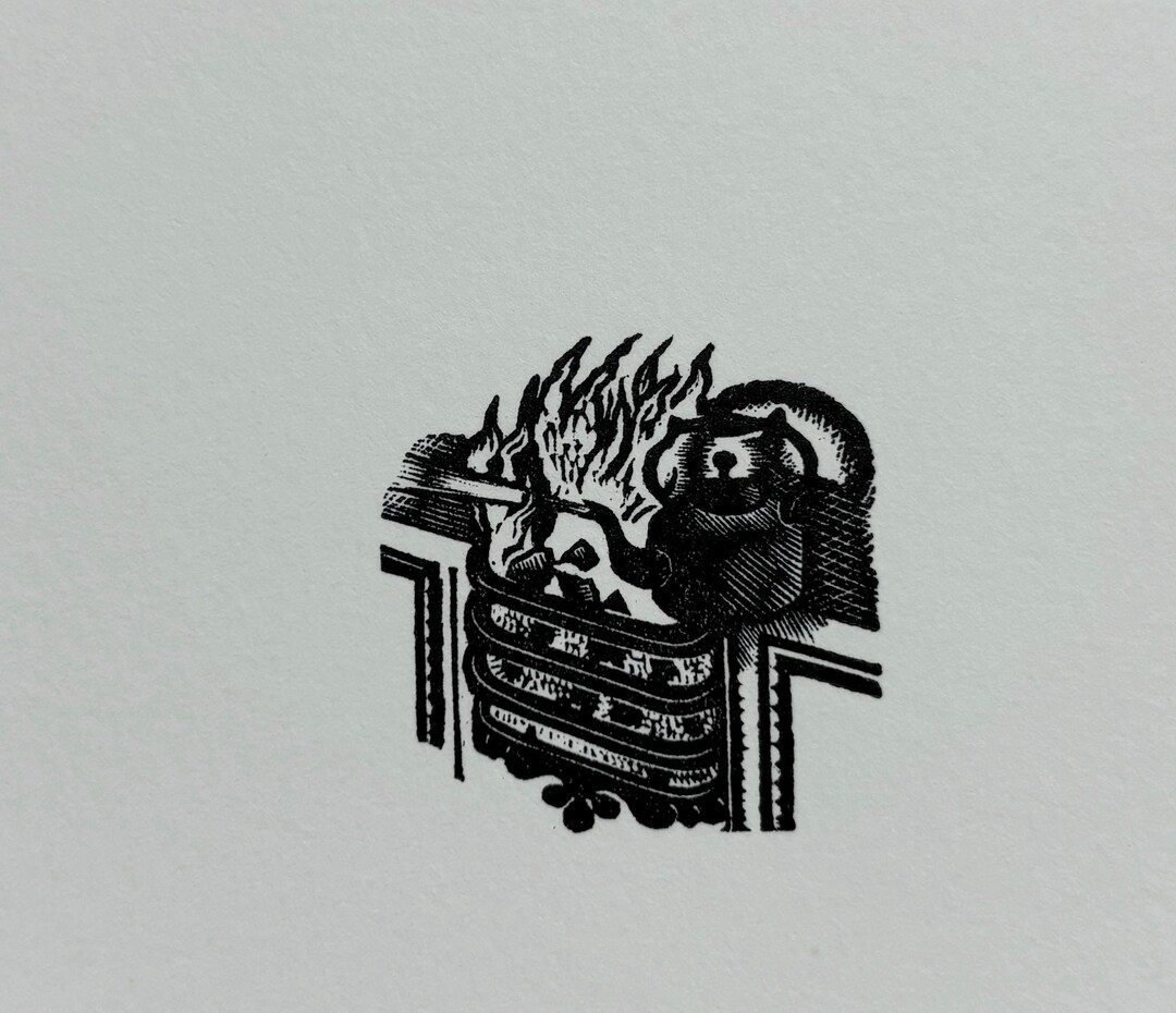 Eric Ravilious Original Woodcut - Available Mounted & Matted - 10 X 8 ...