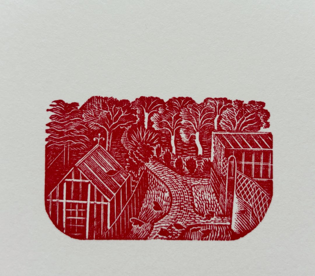 Eric Ravilious Original Woodcut - Available Mounted & Matted - 10 X 8 ...