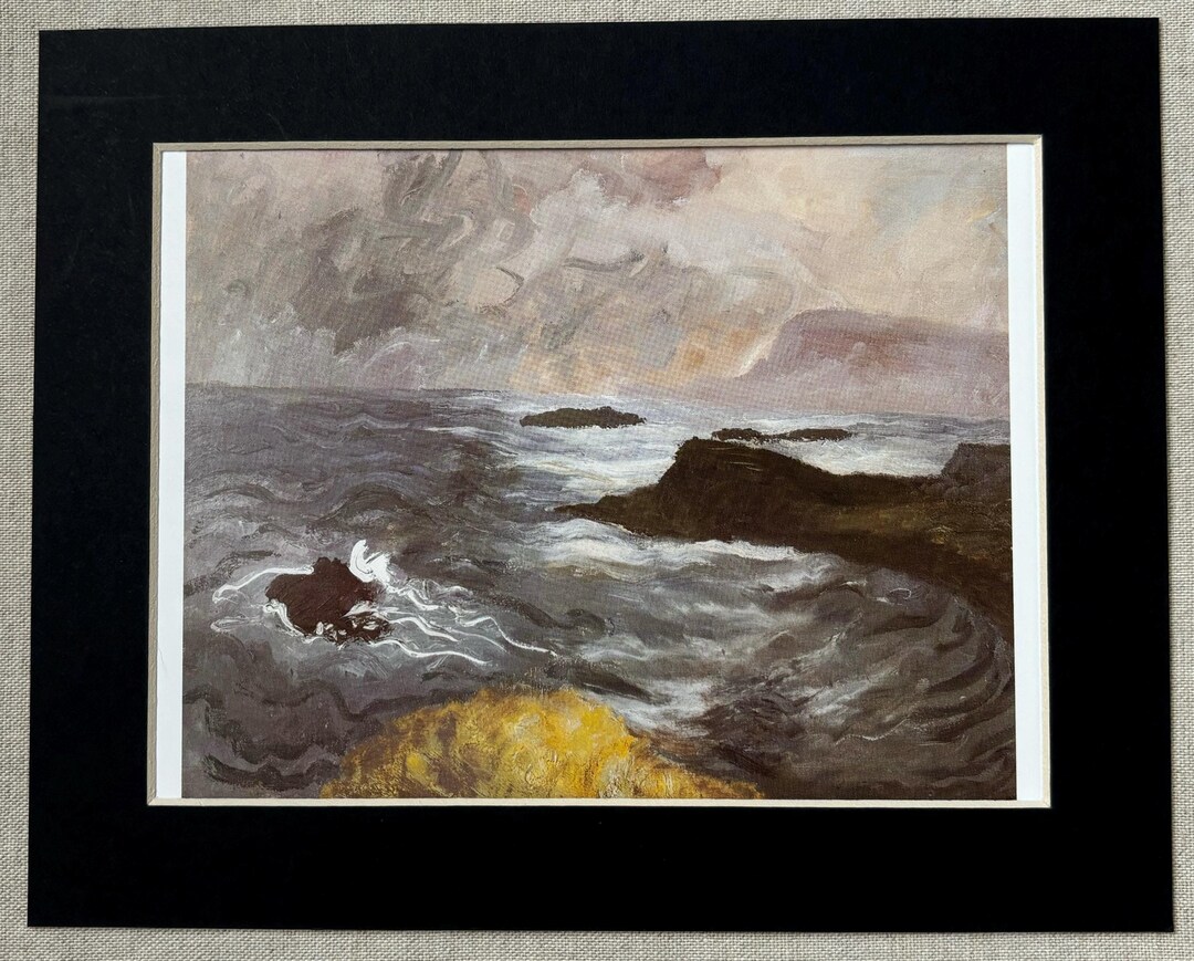 Winifred Nicholson (1893-1981) Painting Print - Isle of Canna, 1951 ...