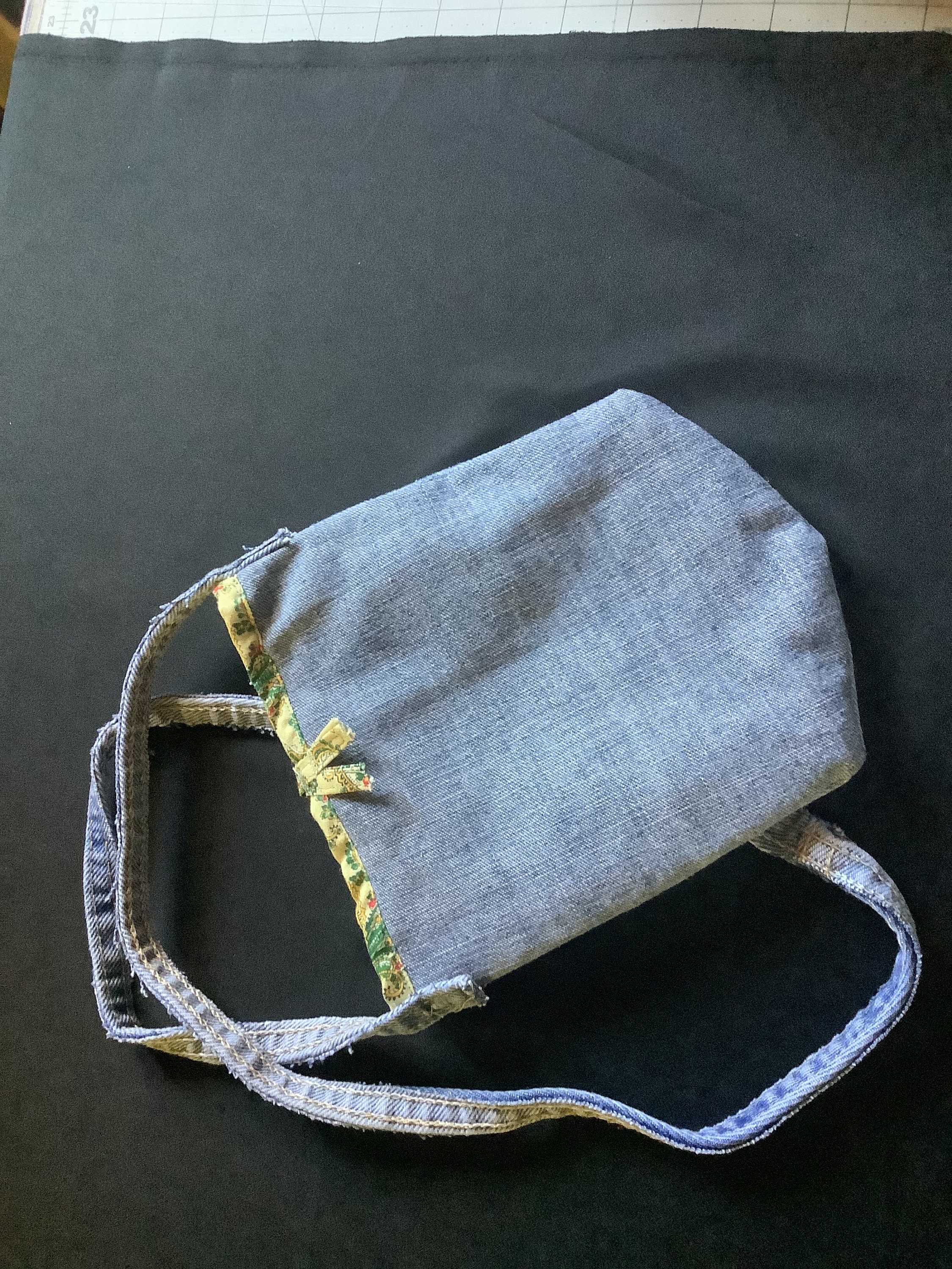 Purse, Made From Blue Jean Pocket - Etsy