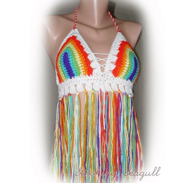 Hippie Halter Top - Etsy