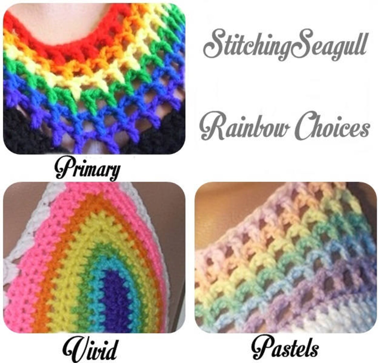 LGBTQIA Pride Top Crochet Halter Top With v Front - Etsy