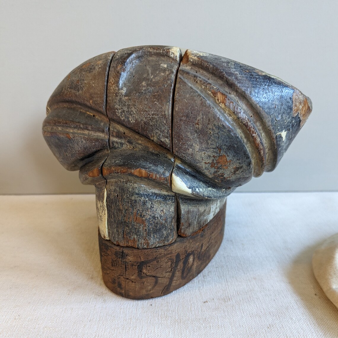 Hat Block Wooden Hat Block Millinery Block Puzzle Block Costume Hat ...