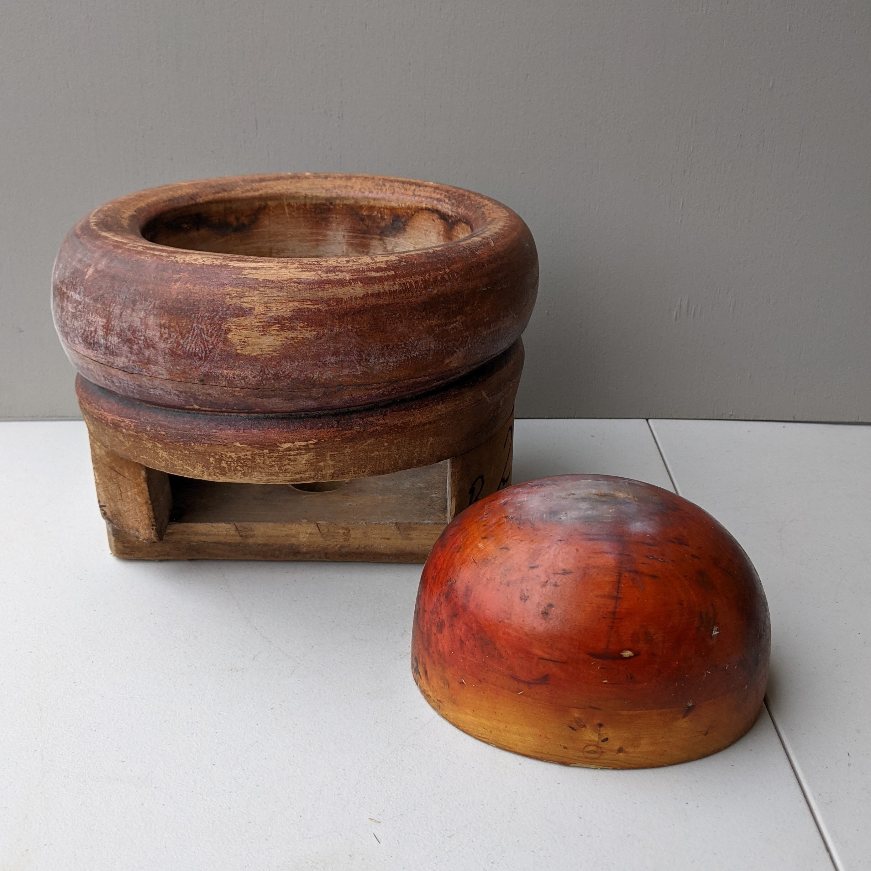 Hat Block Brim Block Millinery Brim Crown Set Breton | Etsy