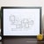 Ted Mosby Apartment Blueprint Poster How I Met Your Mother Hand-drawn ...