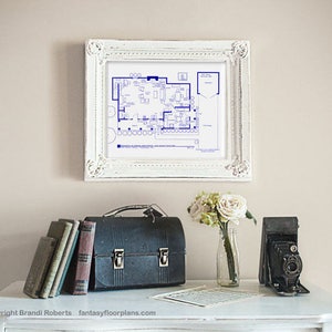 Charmed House - Charmed TV Show Floor Plan - Halliwell Manor TV Show ...