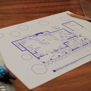 Andy Griffith Show House Floor Plan - TV Show Floor Plan - Blueprint ...