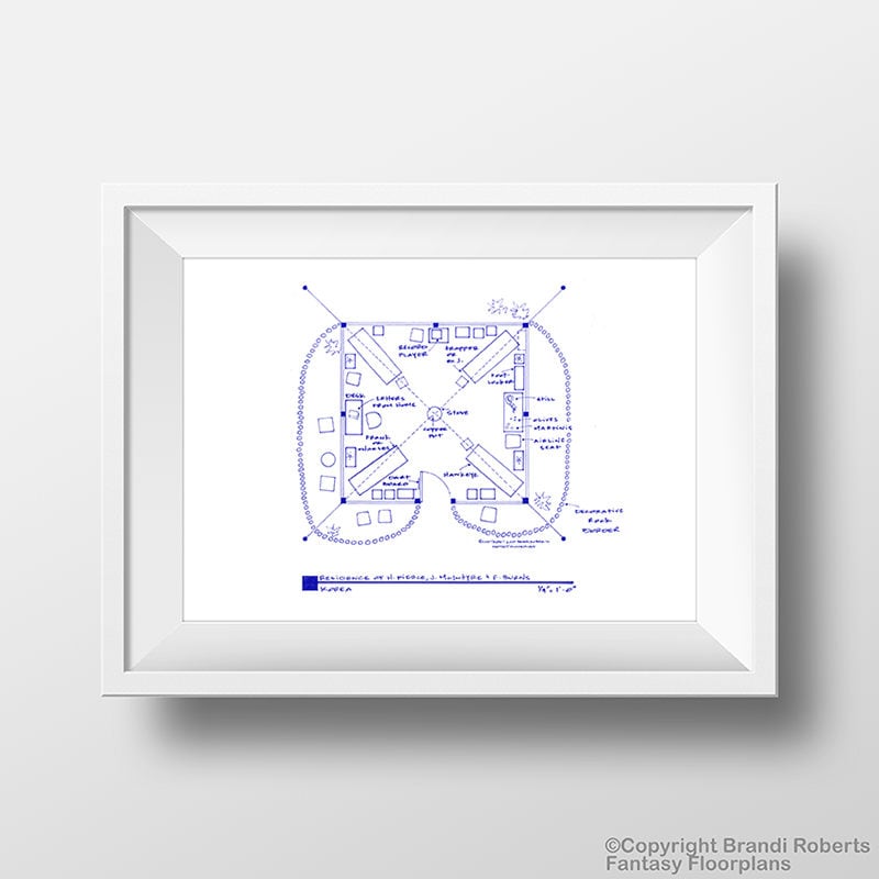 M.A.S.H. TV Show Gifts | the Swamp Tent Floor Plan | MASH 4077th | Home ...