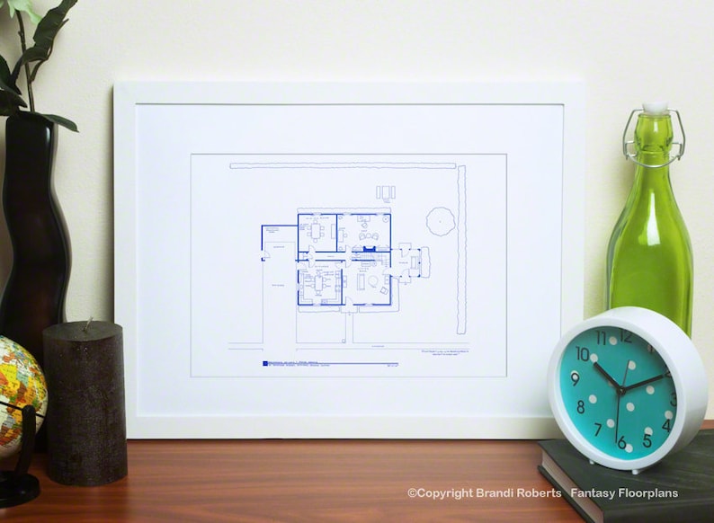 Family Guy Poster - Family Guy House Floor Plan - Family Guy Gifts ...