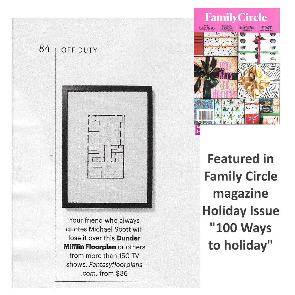Home Improvement Floor Plan Jill and Tim Taylor Home - Etsy