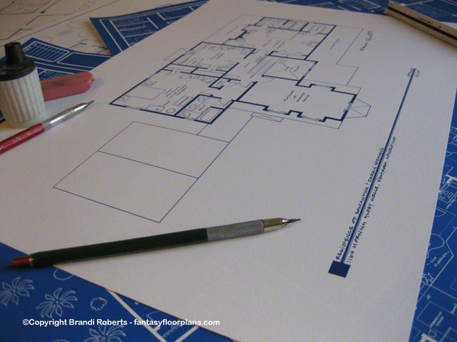 Bewitched TV Show House Floor Plan - 2nd Floor - Home of Samantha ...