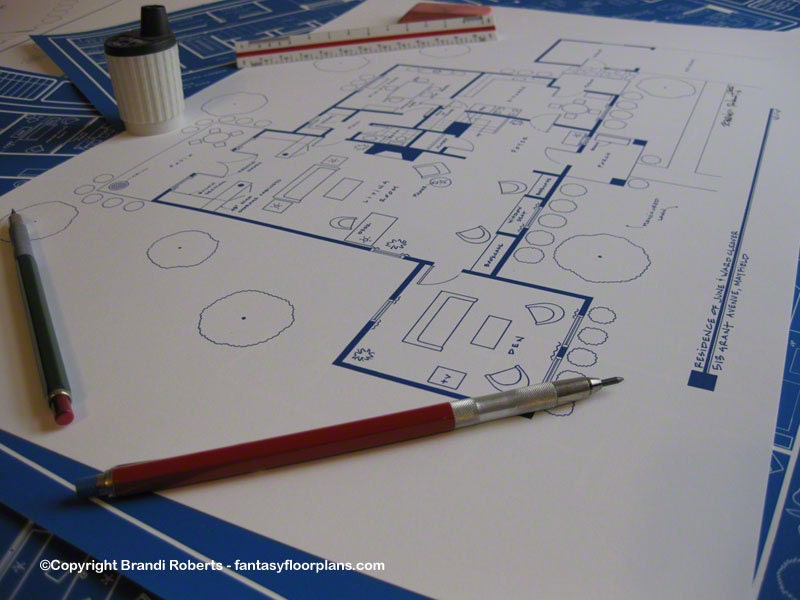 Leave It to Beaver TV Show Floor Plan - Blueprint Poster Art for Home ...