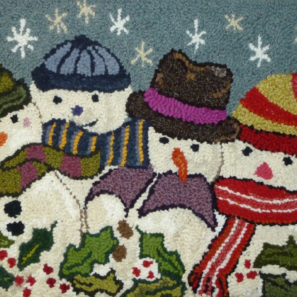 Hooked Wool Rug - Etsy