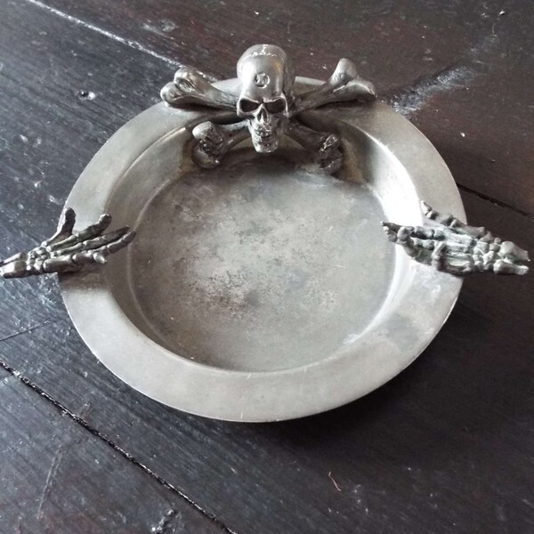 Pewter Ashtray - Etsy