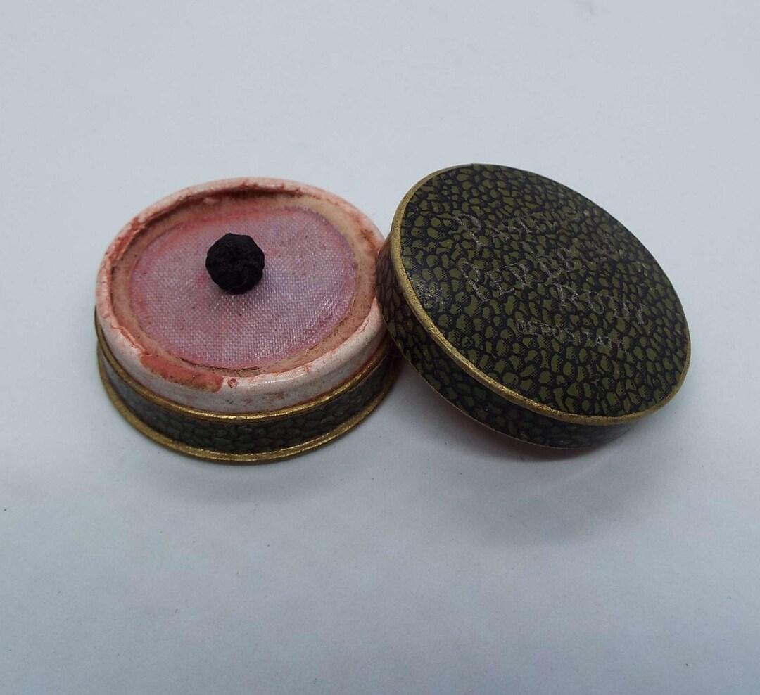Vintage Powder Box Rudy Rouge Powder Box Italian Powder Box Pastello ...