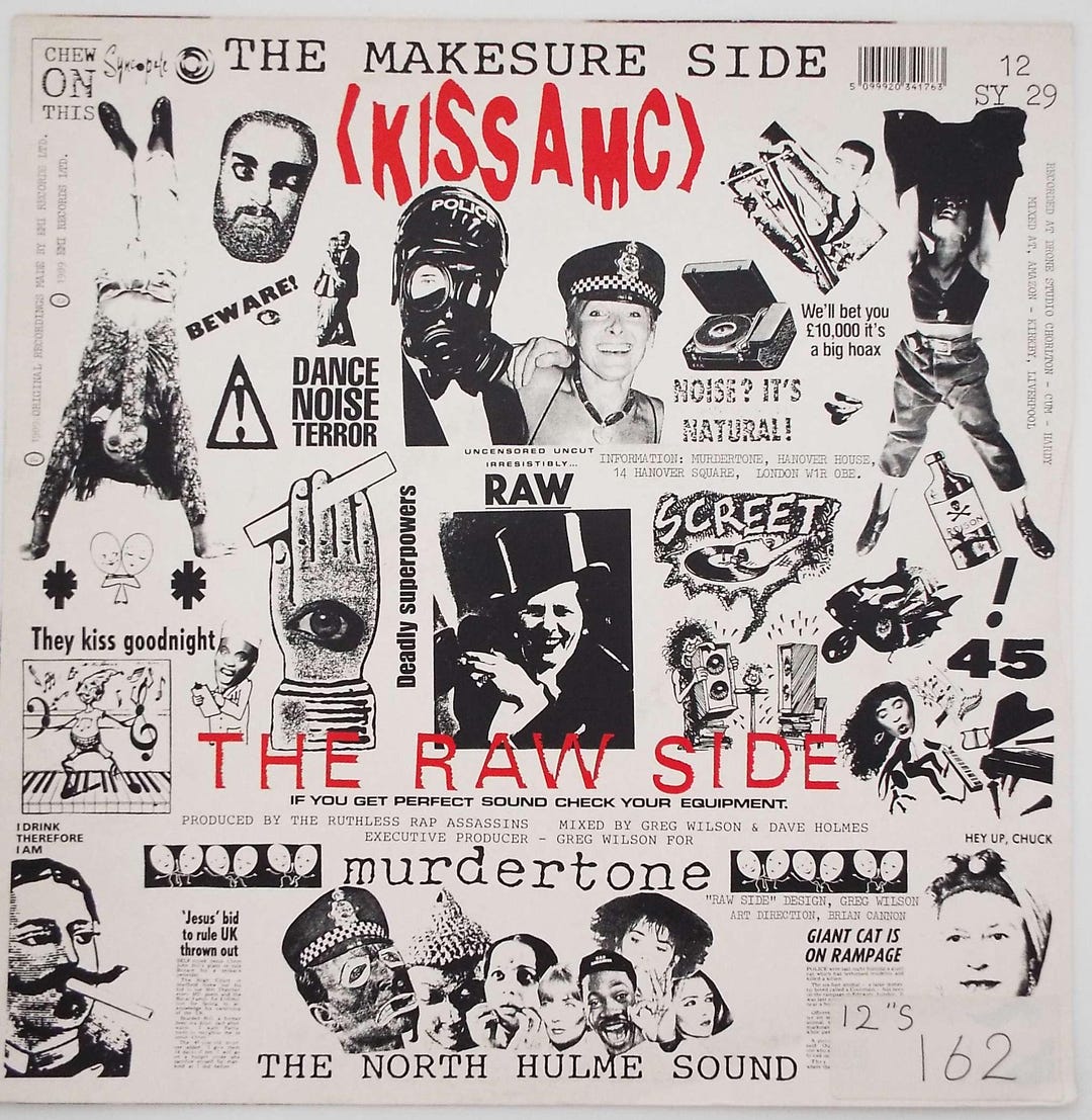 Kiss AMC – A Bit Of... 12" Single 45rpm 1989 Vintage Vinyl Record ...