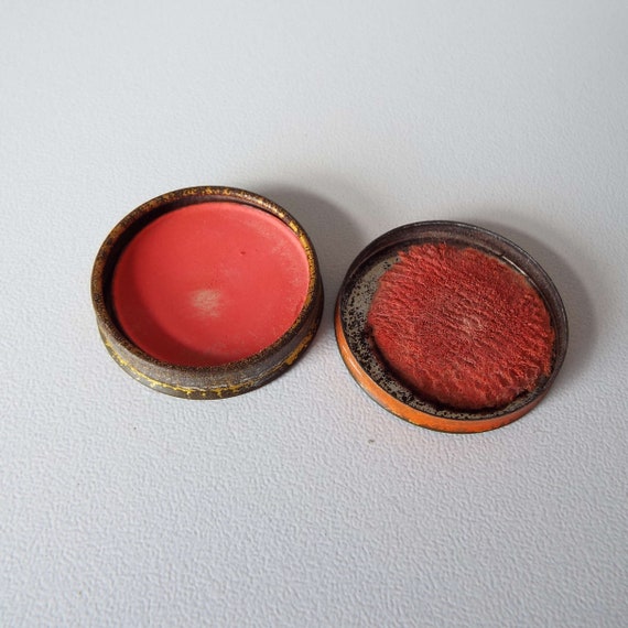 Vintage 1930's Tangee Rouge Compact Sample Tin Unused… - Gem