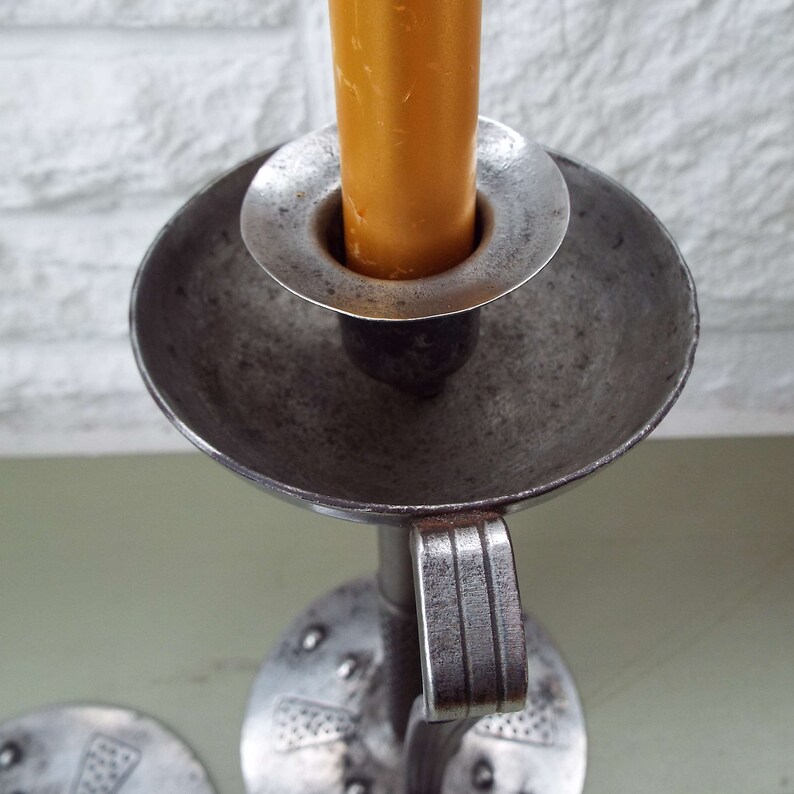 Antique Arts & Crafts Candle Stand by Coberg Ges.gesch Industrial ...