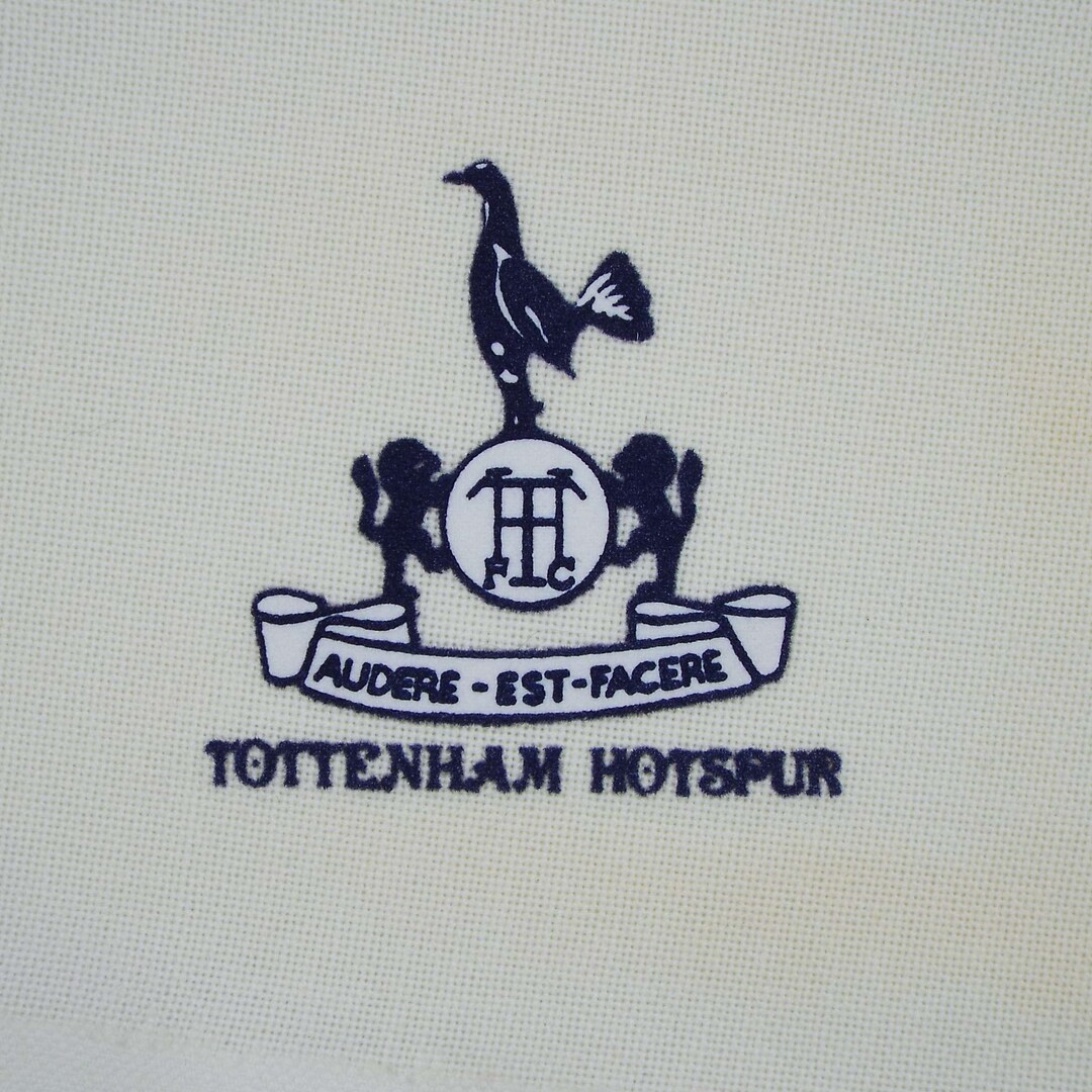 Vintage Tottenham Hotspur Football Club Iron on Transfer Patch Soccer ...