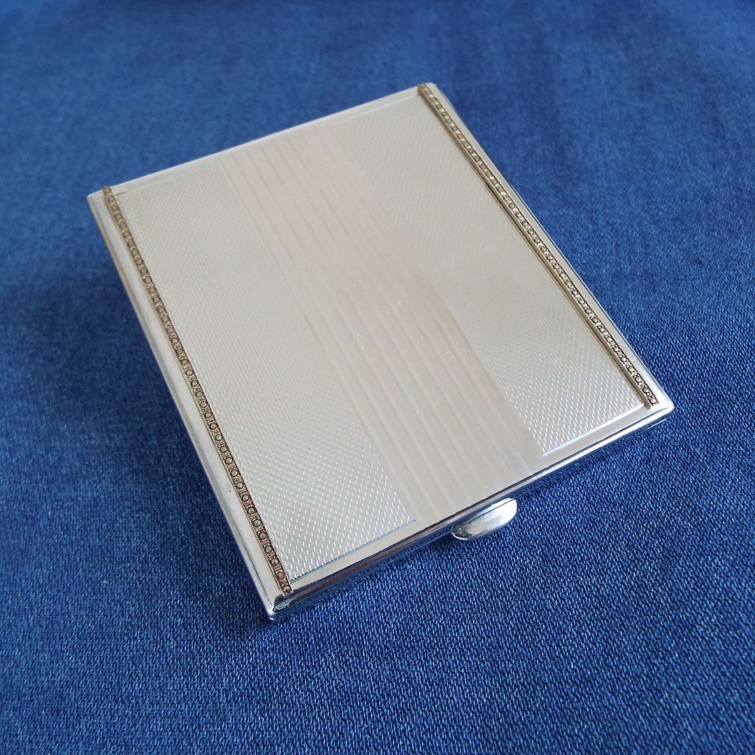 Vintage Art Deco Austrian Flapjack Production Minaudiere Powder Compact ...