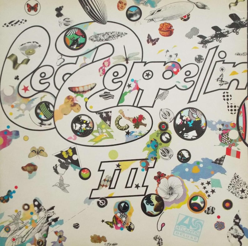 Led Zeppelin - Led Zeppelin III Vinyl Record LP UK Pressing A5/B5 Hard ...
