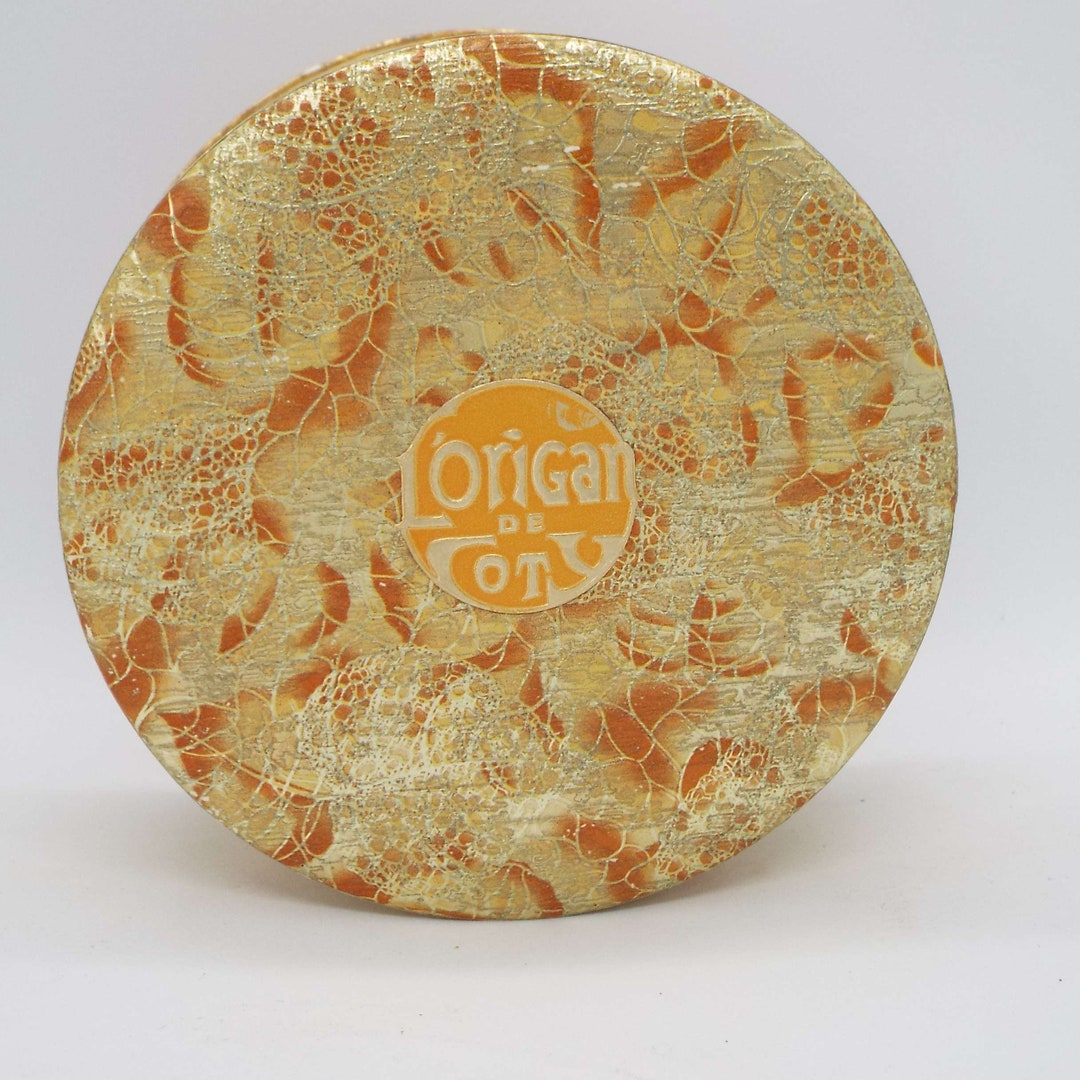 Vintage L'origan De Coty Dusting Powder Box Bath & Beauty Vanity ...