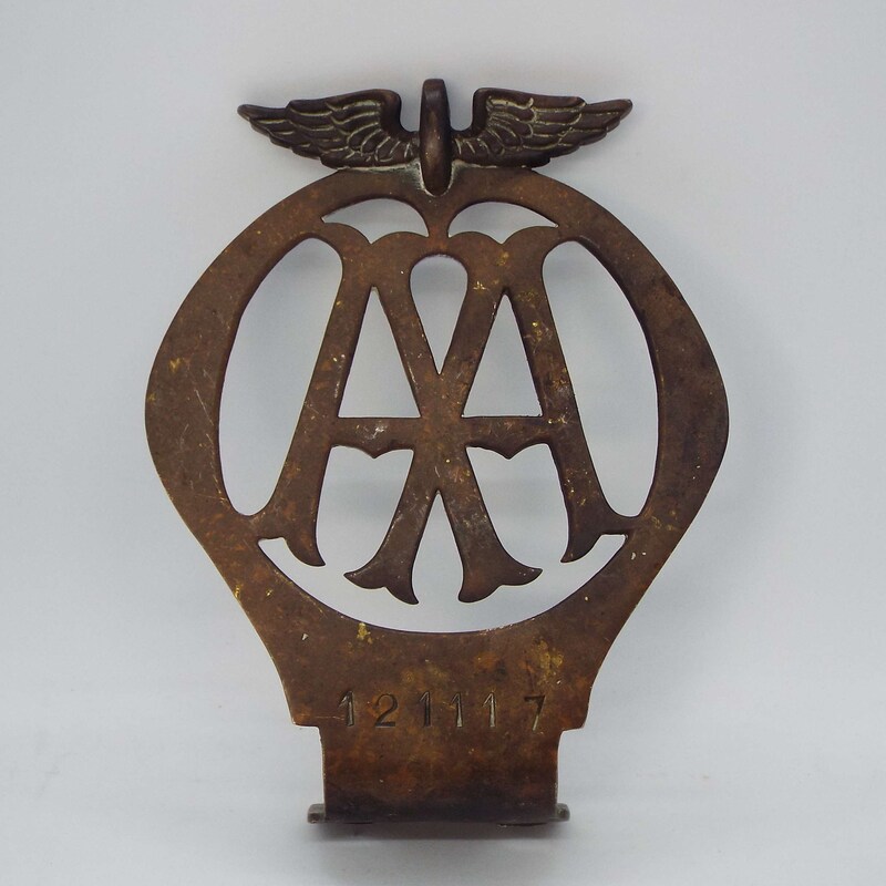 Antique Car Emblem - Etsy
