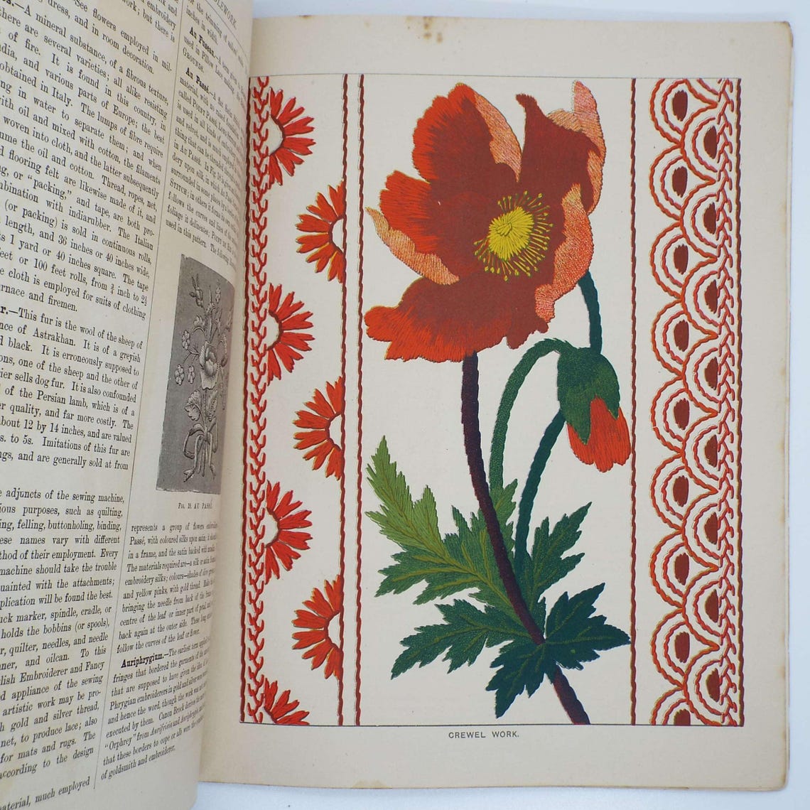 Antique Magazine the Dictionary of Needlework L Upcott Gill Artistic ...