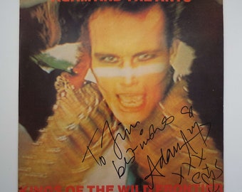 Vintage Adam Ant Kings of the Wild Frontier LP Record Vinyl Album 1980s Punk Rock 80s - Etsy