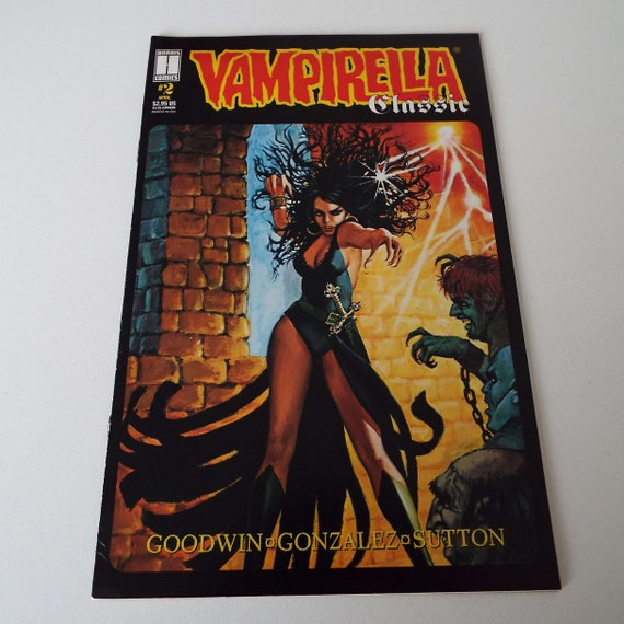 Vintage 1995 Vampirella Classic 2 Comic Book Magazine Harris | Etsy