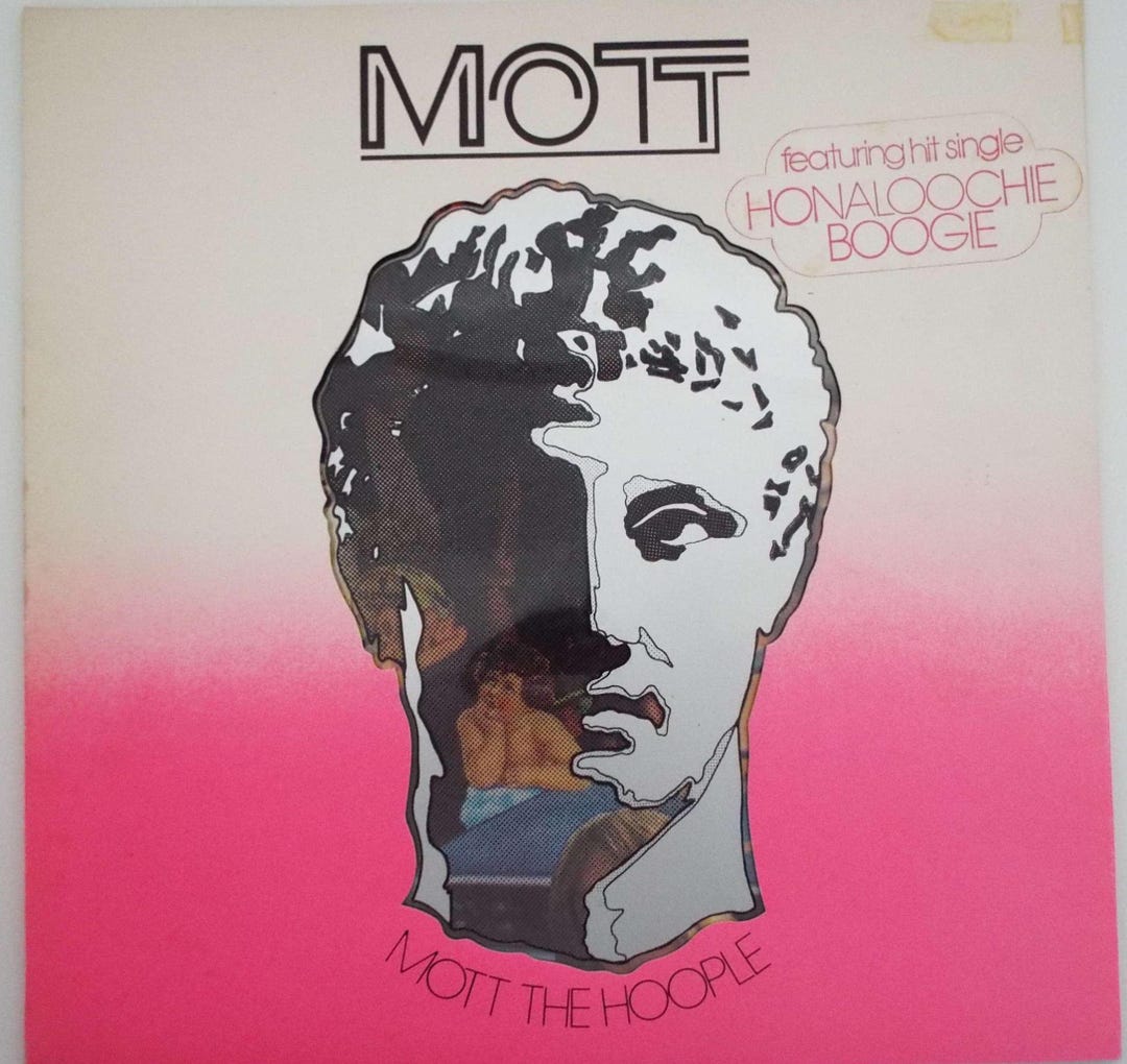 Mott the Hoople Mott LP Album 1973 Vintage Vinyl Record Gatefold Unipak ...