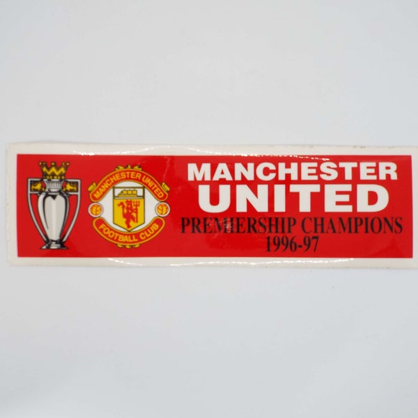 Manchester United Window Decals - Etsy