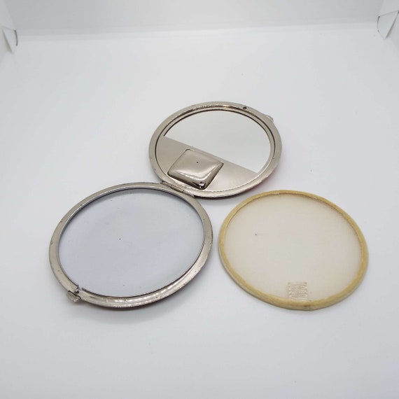 Rare Art Deco Clock Powder Compact 1930's Powder Comp… - Gem