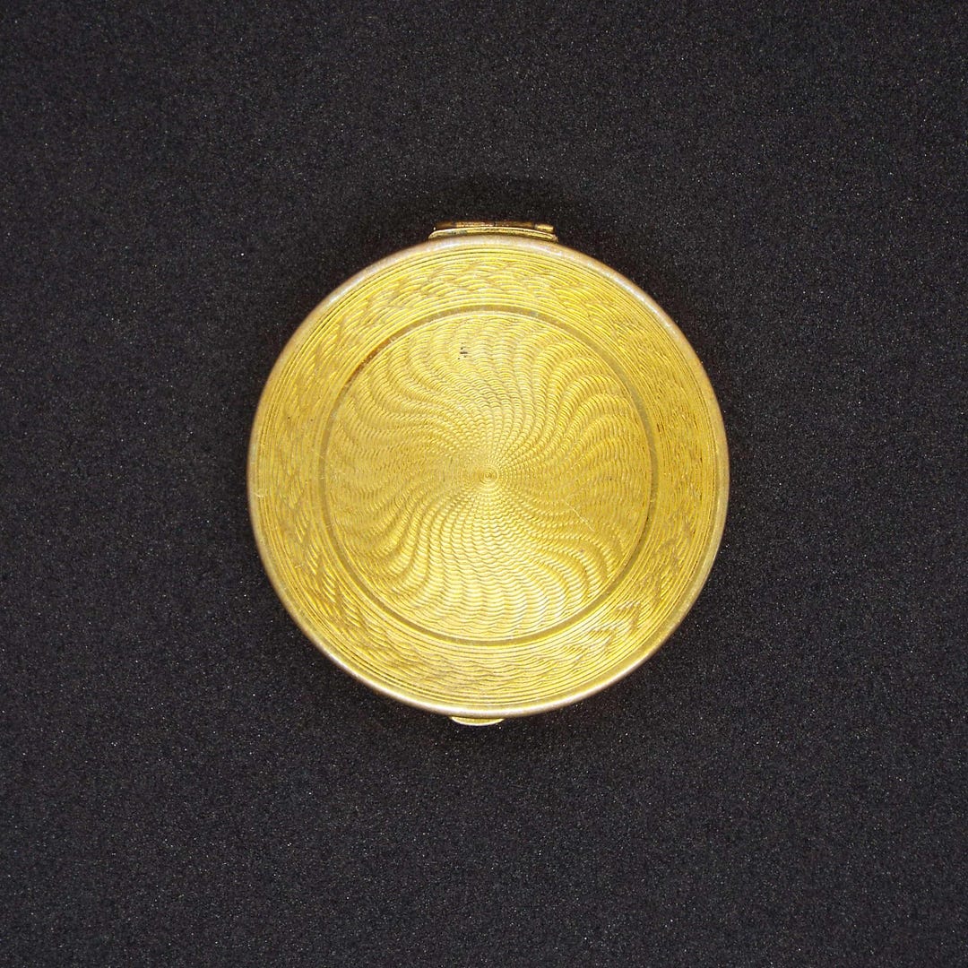 Vintage 1930's Tokalon Powder Compact Art Deco Face Powder Compact ...