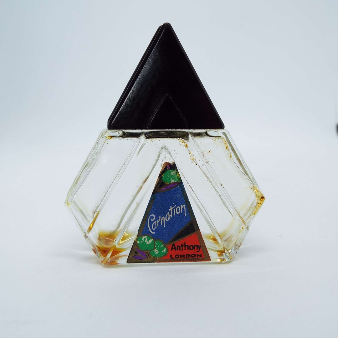 Vintage Art Deco Perfume Bottle Carnation by Anthony London Scent ...