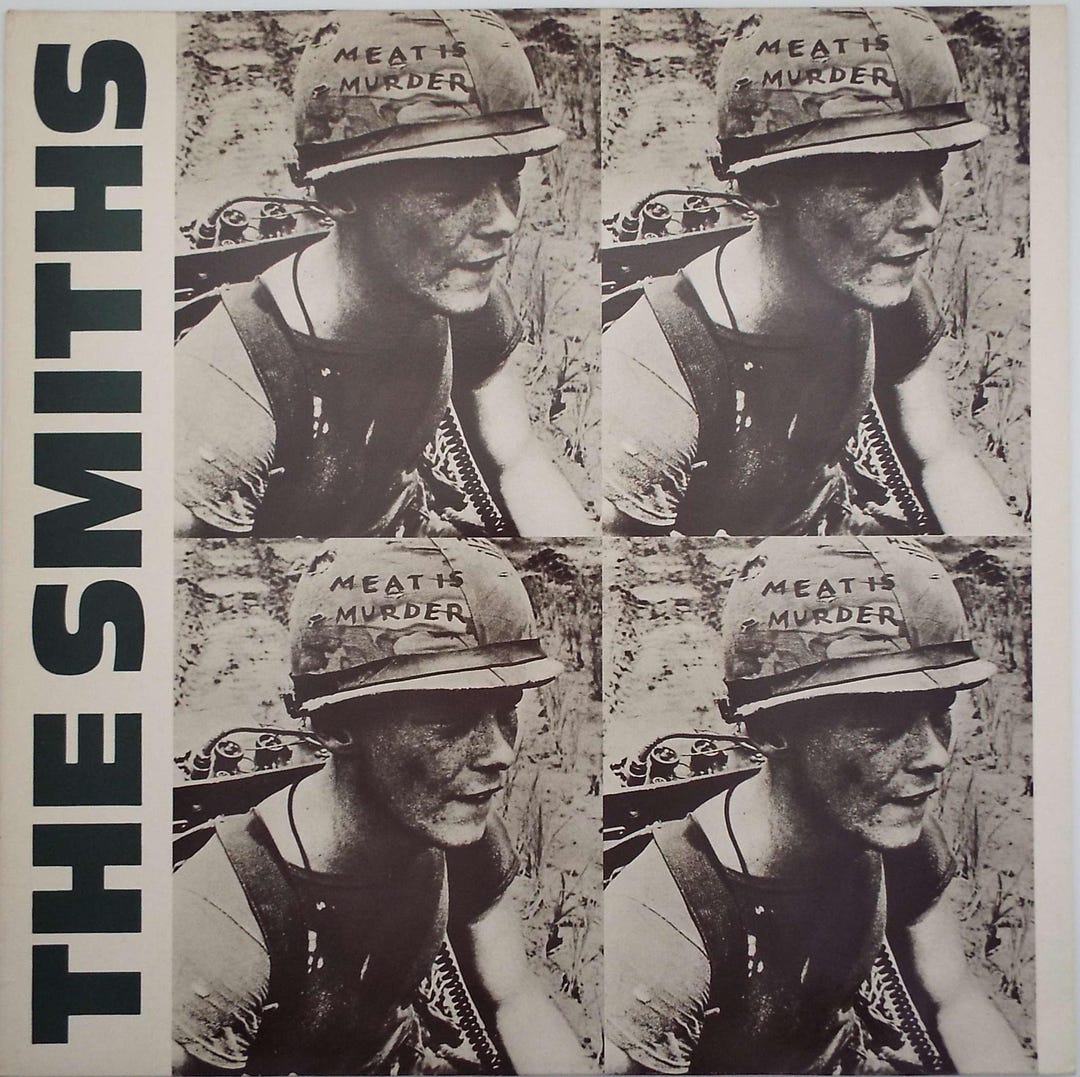 The Smiths Meat is Murder LP Album Vintage Vinyl Record UK Pressing ...