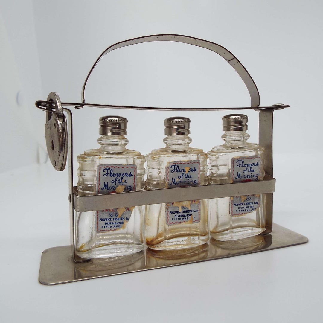 Vintage 1940's Flowers of the Morning Pickwick Cosmetic Corp Perfume ...