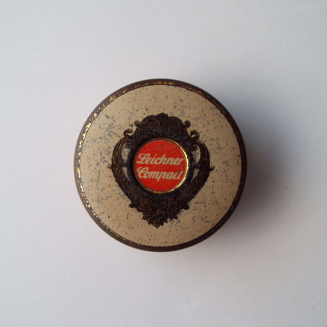 Vintage Leichner Compact Rouge Compact 1930's Art Deco Compact German ...