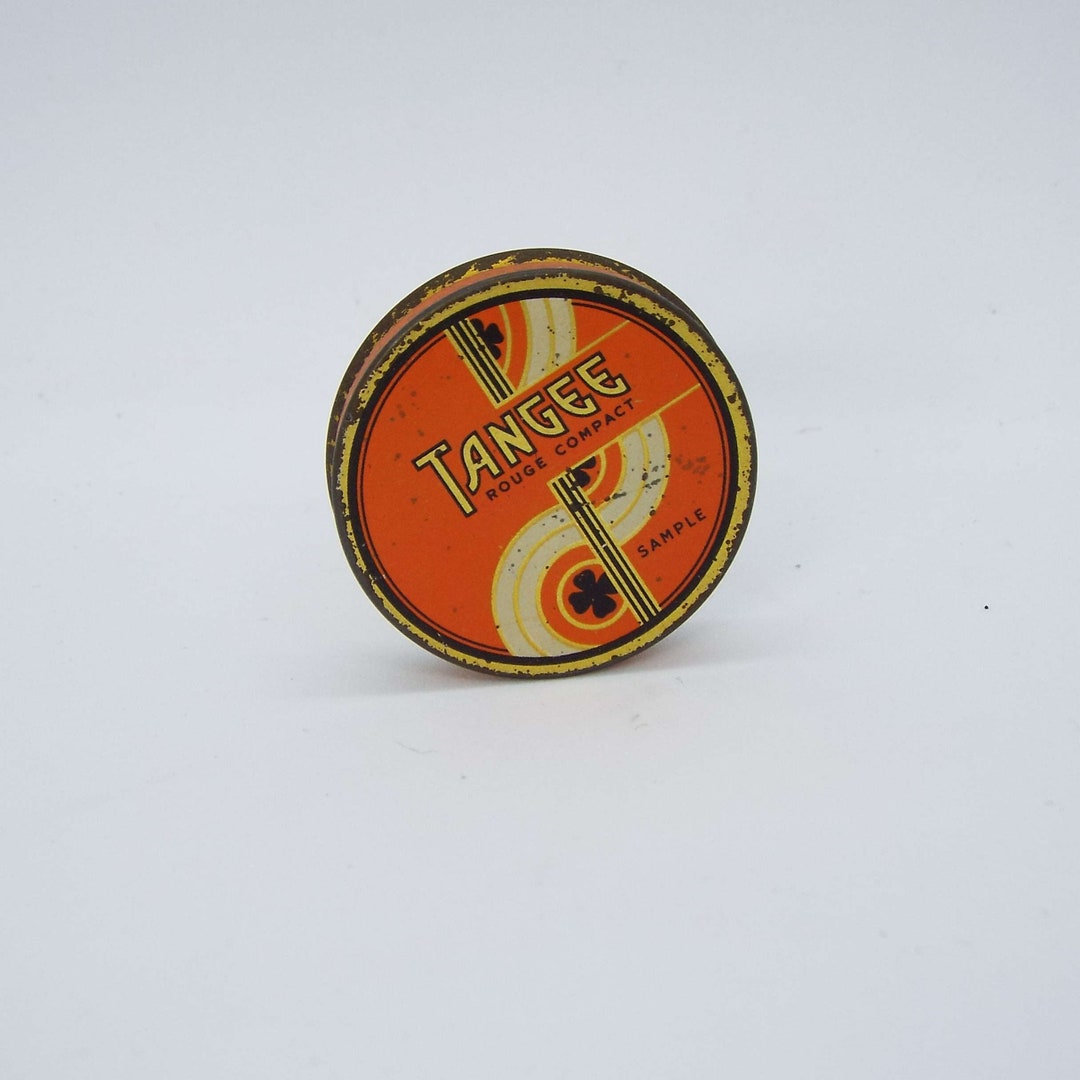 Vintage 1930's Tangee Rouge Compact Sample Tin Unused Condition Make-up ...