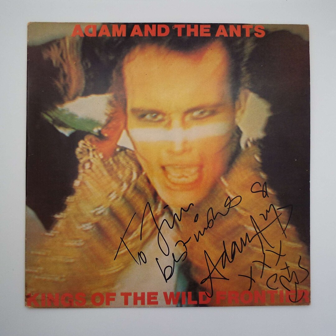 Adam and the Ants Kings of the Wild Frontier LP Album Vintage Vinyl Record Punk Rock Pop ...