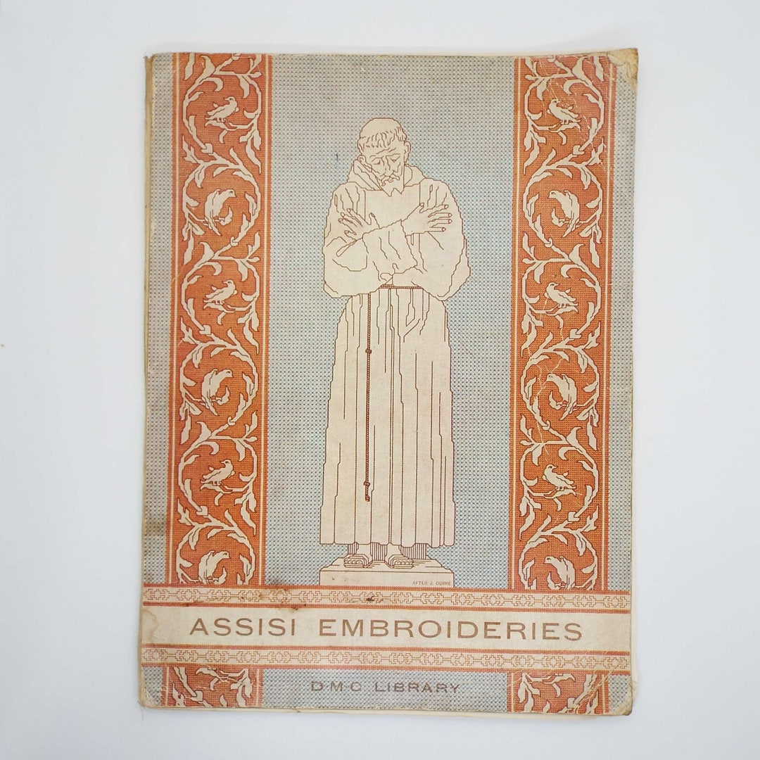 Vintage Embroidery Book 1920's Assisi Embroideries Thérèse De Dillmont ...
