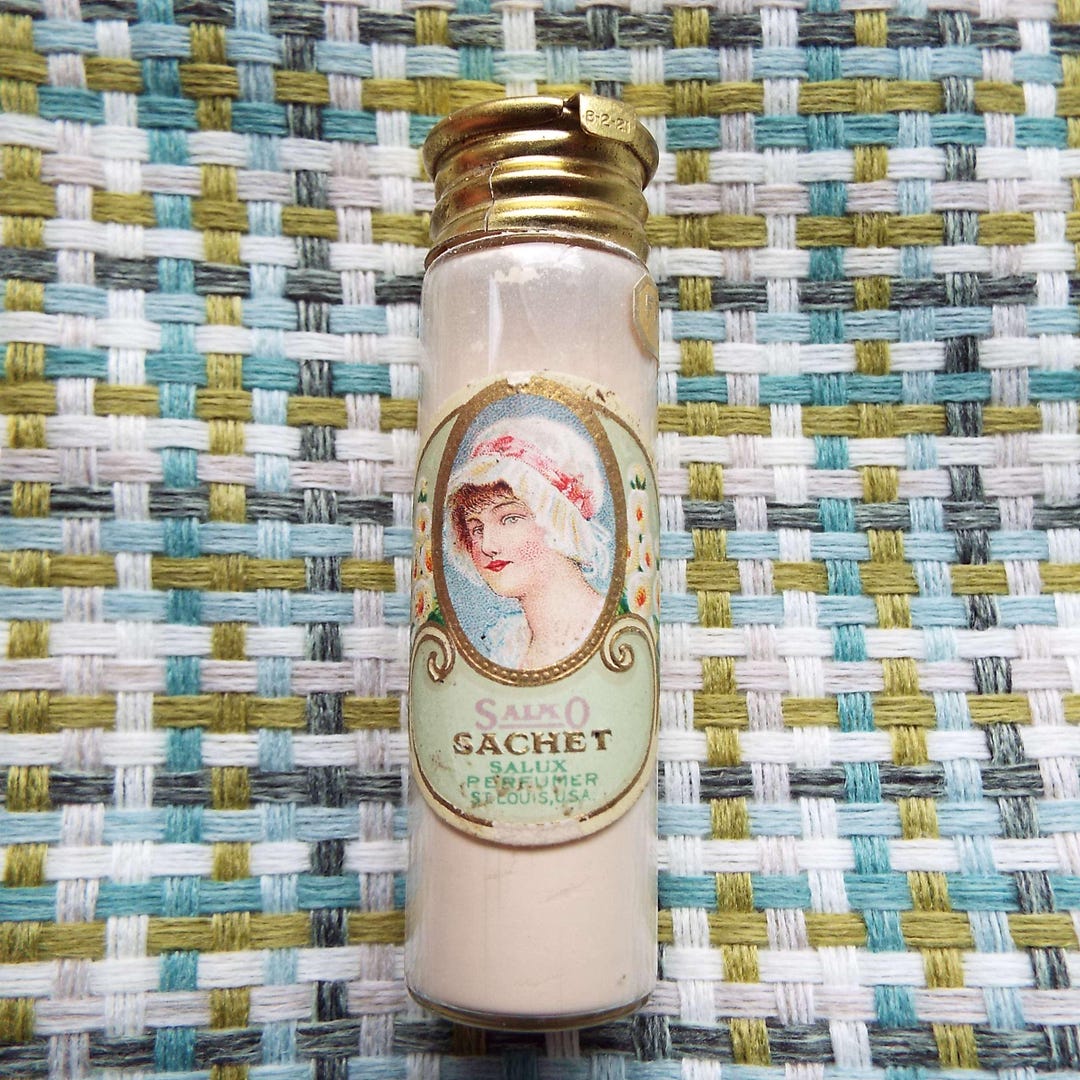 Rare Antique Salko Sachet by Salux Perfumers of St Louis Face Powder ...