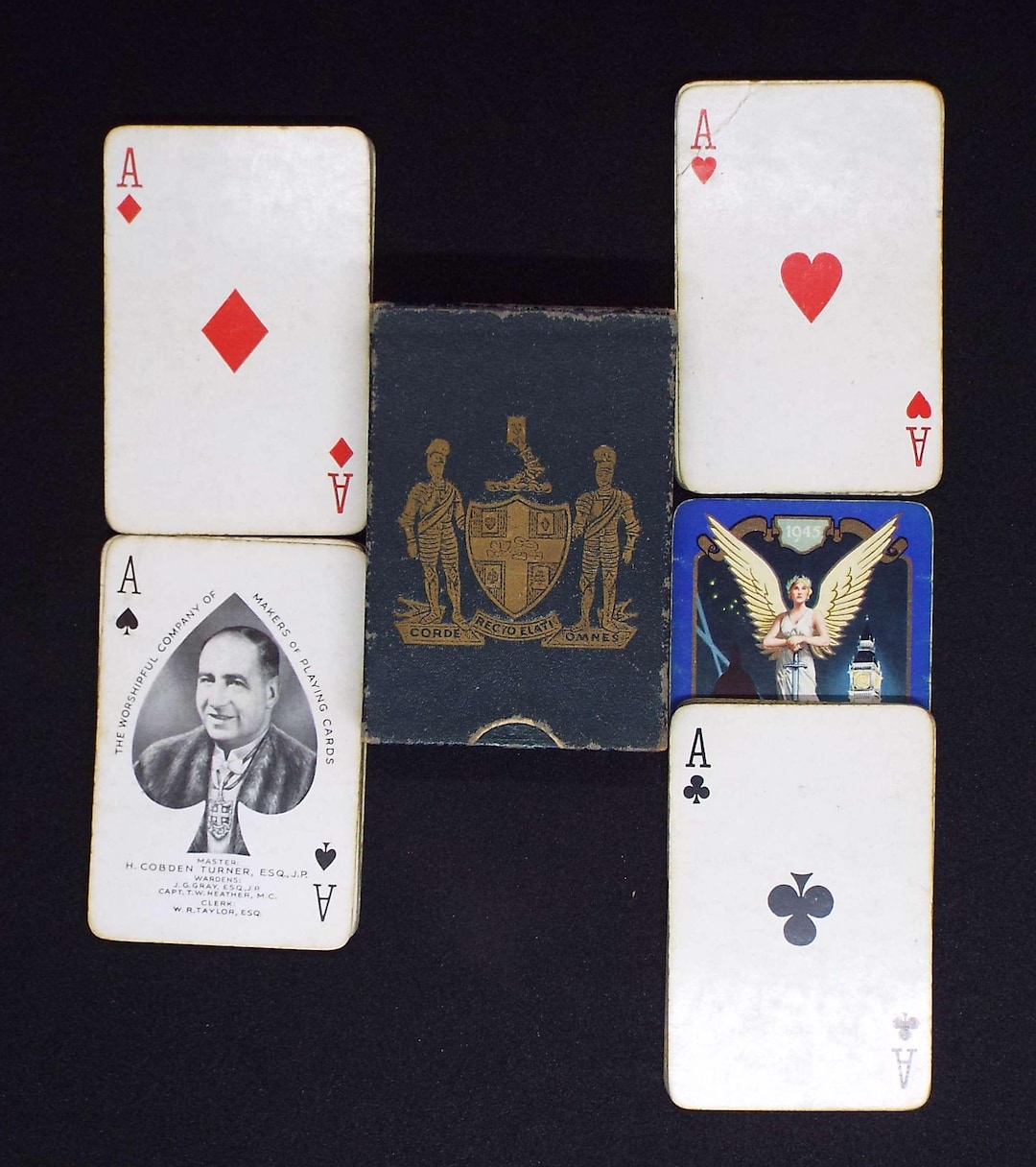 Vintage Playing Cards 1945 the Worshipful Company of Makers of Playing ...