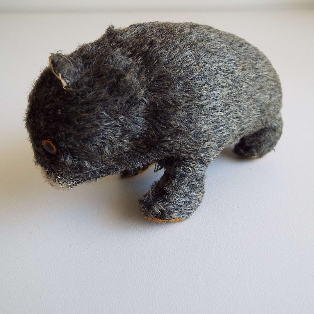 Vintage Toy Wind up Bear With Key Walking Bear Clockwork Bear Working ...